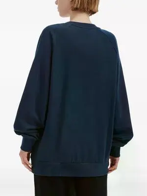 CHOCOOLATE Logo-appliqué Raglan-sleeve Sweater