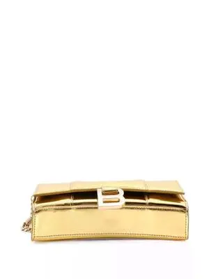 Balenciaga Hourglass Chain Wallet - Gold