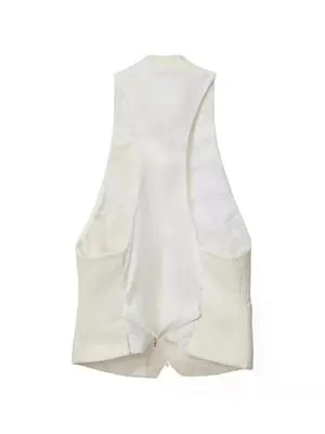 Dsquared2 V-neck Welt-pocket Waistcoat