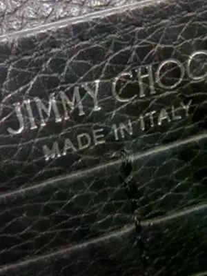 JIMMY CHOO 2000-2026 Star Studded Leather Crossbody Bag