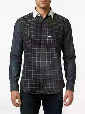 Dsquared2 Plaid Chambray Shirt