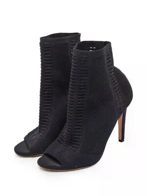 GIANVITO ROSSI Fiona Knit Ankle Boots