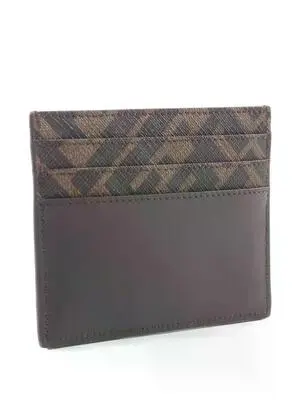 Fendi 2020s Ff Logo-plaque Card Case