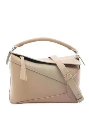 Loewe Small Puzzle Edge Shoulder Bag - Neutrals