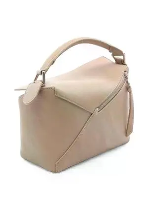 Loewe Small Puzzle Edge Shoulder Bag - Neutrals
