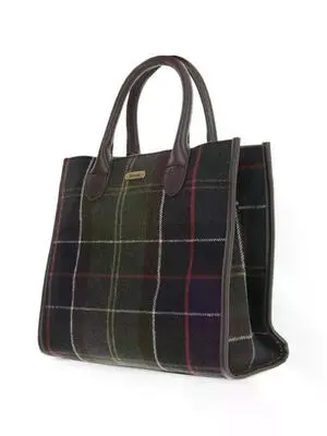 Barbour Barrhill Tartan Check-pattern Tote Bag