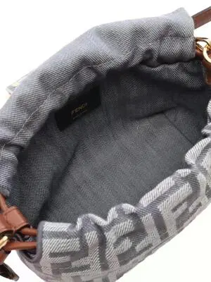 Fendi Mamma Baguette Shoulder Bag - Blue