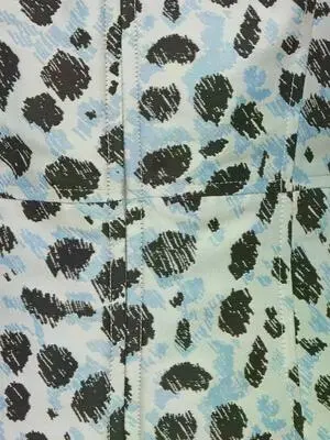 GANNI Leopard-print Collared Mini Dress