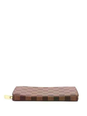 LOUIS VUITTON Zippy Wallet Damier Small Wallets - Brown