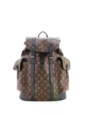 LOUIS VUITTON Christopher Macassar Monogram Canvas Mm Backpack