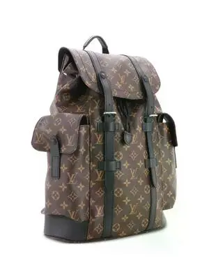 LOUIS VUITTON Christopher Macassar Monogram Canvas Mm Backpack