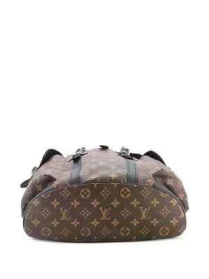 LOUIS VUITTON Christopher Macassar Monogram Canvas Mm Backpack