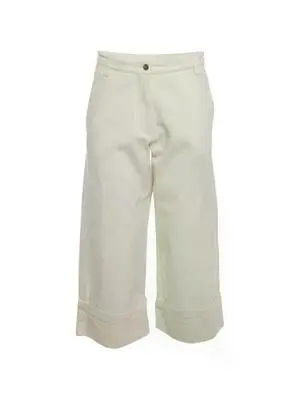 Moncler Cropped Wide-leg Trousers