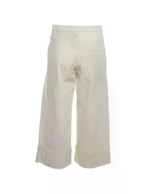 Moncler Cropped Wide-leg Trousers
