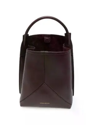 Victoria Beckham Panelled Leather Bucket Bag
