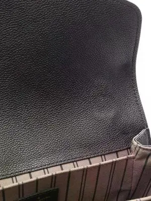 LOUIS VUITTON 2021 Mm Metis Monogram Empreinte Shoulder Bag - Black