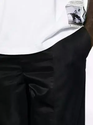 Undercover Satin-panel Tailored Trousers