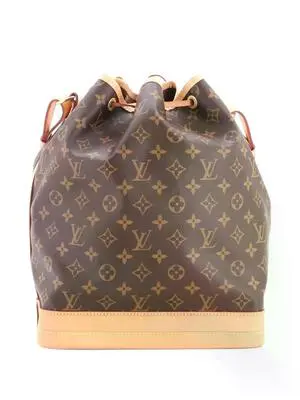 LOUIS VUITTON Noe Handbag Monogram Canvas Large Bucket Bag