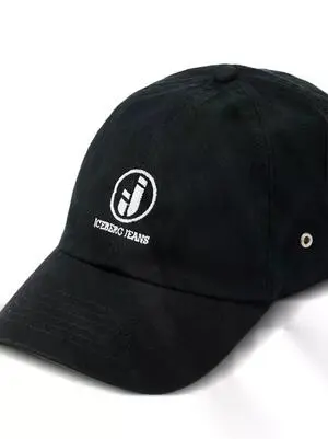 Iceberg Logo-embroidered Baseball Cap - Black