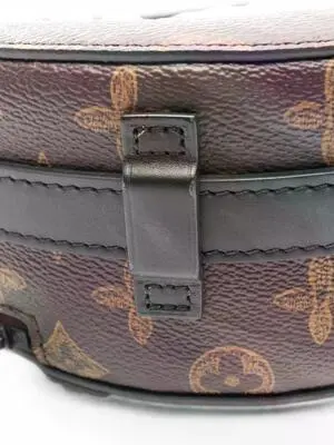 LOUIS VUITTON 2010s Monogram Wheel Box Cross Body Bag
