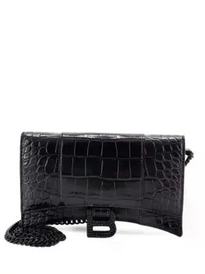 Balenciaga Croc Effect Clutches