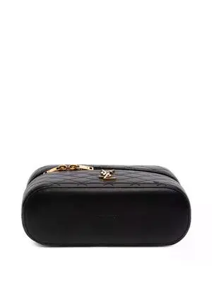 Saint Laurent Quilted Lambskin Gaby Vanity Bag
