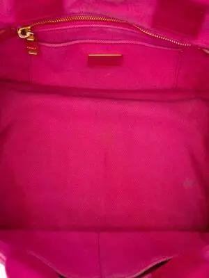 Prada 2013-2026 Small Canvas Canapa Logo Tote Satchel
