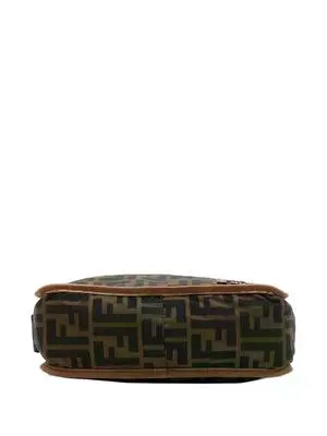 Fendi 2000-2010 Zucca Canvas Crossbody Bag