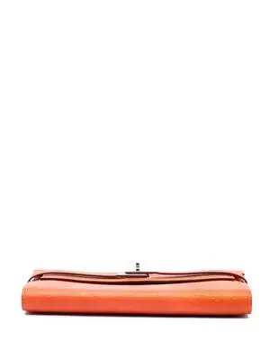Hermès 2015 Chevre Mysore Kelly Longue Wallet Long Wallets