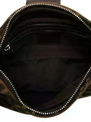 Fendi 2000-2010 Zucca Canvas Shoulder Bag