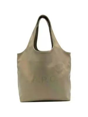 A.p.c. Logo-print Leather Tote Bag