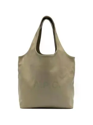 A.p.c. Leather Tote Bag - Neutrals