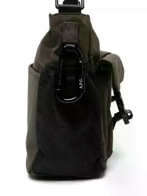 A.p.c. Buckle-fastening Shoulder Bag - Brown