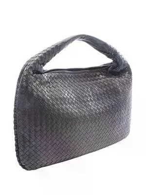 Bottega Veneta Intrecciato Nappa Hobo Bag - Black