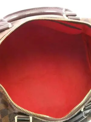 LOUIS VUITTON 2008 Damier Ebene Speedy 30 Boston Bag