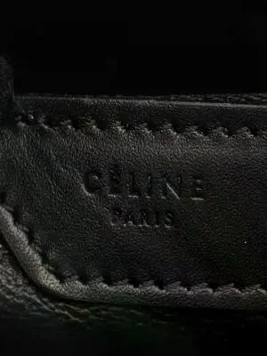 Celine 2000-2026 Micro Tricolor Leather Luggage Tote Handbag
