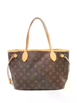LOUIS VUITTON 2007 Monogram Neverfull Pm Tote Bag - Brown