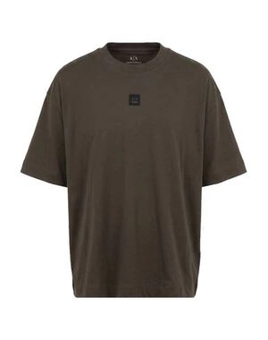 Armani Exchange T-shirt Military Size Cotton - Green
