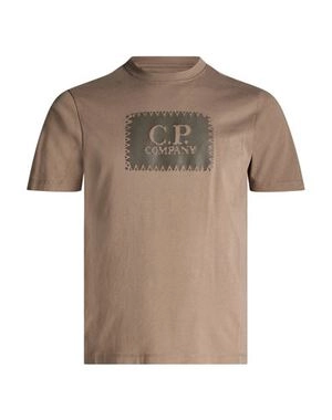 C.P. COMPANY C. P. Company T-shirt Khaki Size Cotton - Beige