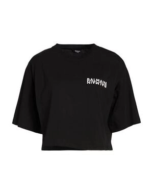 Balmain T-shirt Size Cotton - Black