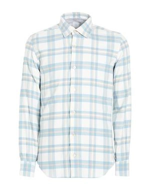 Eleventy Shirt Sky Size Cotton - Blue