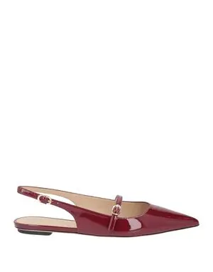 STUART WEITZMAN Ballet Flats Size Leather - Red