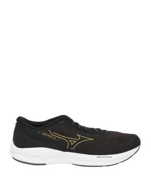 Mizuno Wave Revolt Sneakers Size Textile Fibers, Synthetic Material - Black