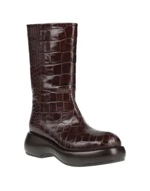 Rodo Ankle Boots Dark Size Leather