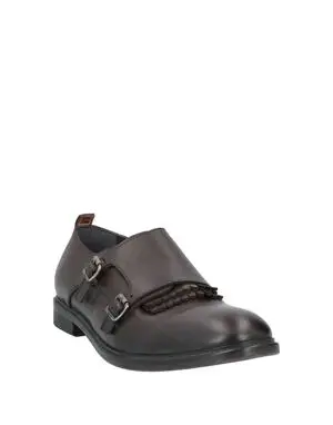 Moma Calfskin Monk Strap Loafers - Brown