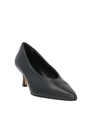 FABRIZIO CHINI Leather Pumps - Black