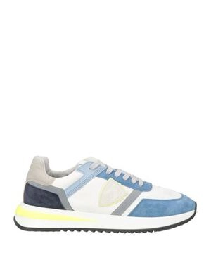 Philippe Model Sneakers Size Leather, Textile Fibers - White