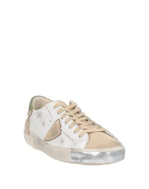 Philippe Model Sneakers Size Leather, Textile Fibers