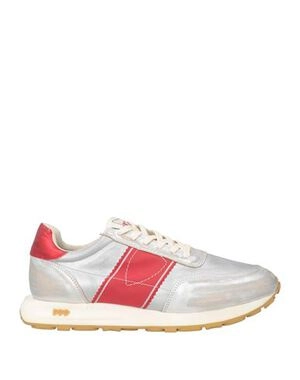 Philippe Model Sneakers Size Leather, Textile Fibers - Silver