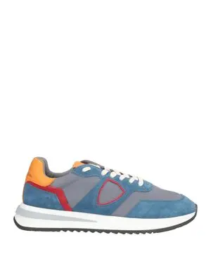Philippe Model Sneakers Size Leather, Textile Fibers